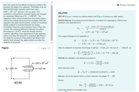 Solved Mi Review Constants Solution Set Up Figure 1 Shows