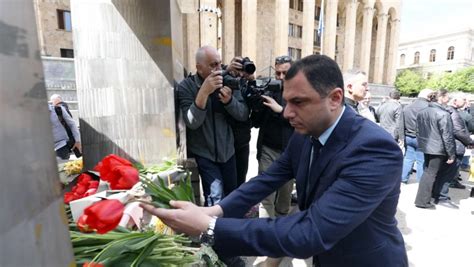 გიორგი ამილახვარმა 9 აპრილს დაღუპულთა ხსოვნას პატივი მიაგო