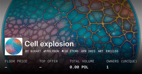 Cell Explosion Collection Opensea