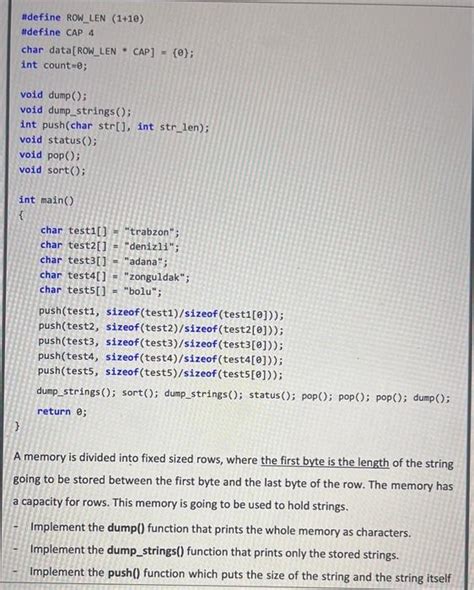 Define Rowlen 110 Define Cap 4 Char