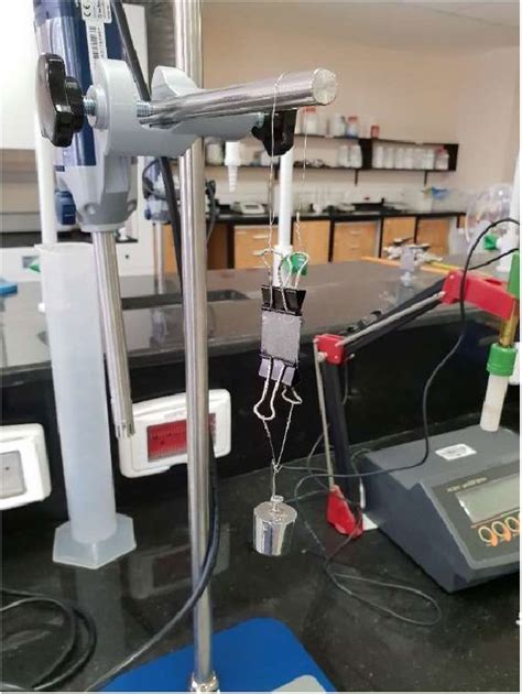 Youngs Modulus Test Performed Manually Download Scientific Diagram