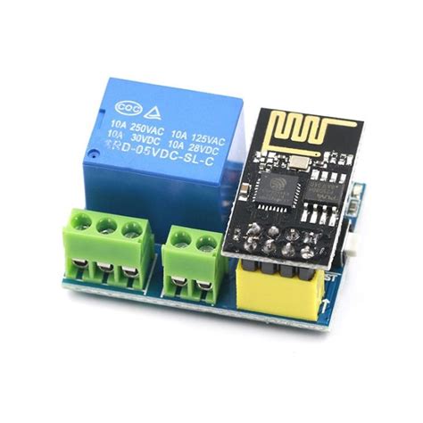 esp8266 5v wifi relay module ds18b20 dht11 rgb led controller iot smart