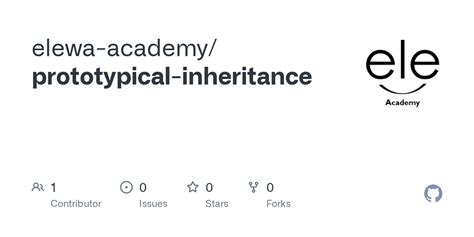Github Elewa Academy Prototypical Inheritance