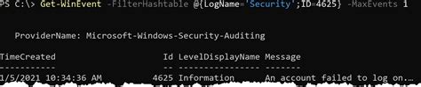 How To Track Important Windows Security Events With Powershell