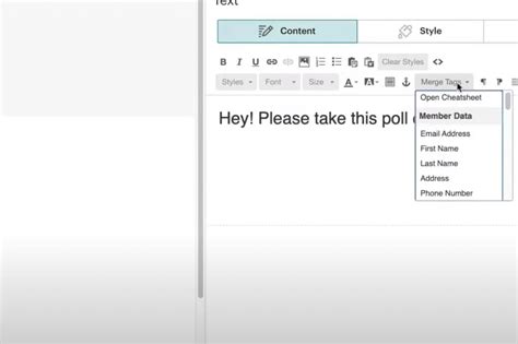 Poll Or Survey Add Dynamic Content To Your Mailchimp Emailsstrategic
