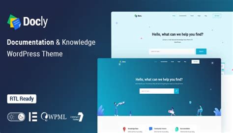 Docly Documentation And Knowledge Base Wordpress Theme Gpl Good