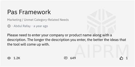 Prompt Pas Framework By Abdul Rafay Aiprm For Chatgpt