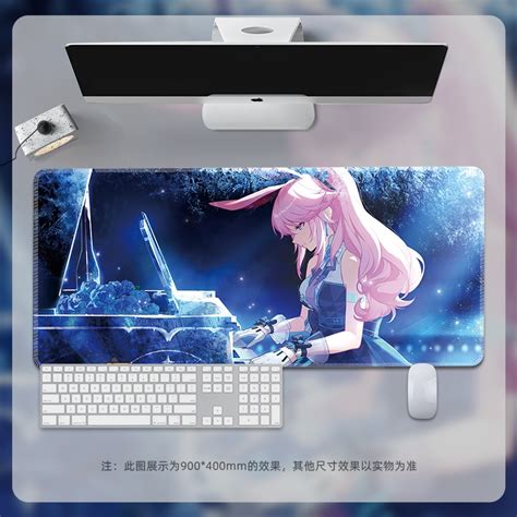 Honkai Impact 3rd Mouse Pad Elysia Keyboard Pad Yae Sakura Acgn Fuhua Game Rita Rossweisse Table