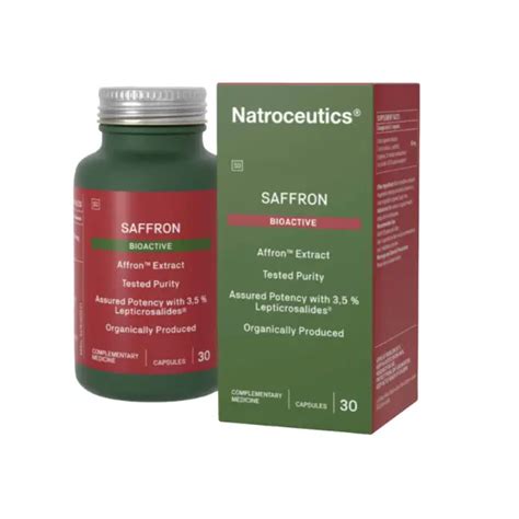 Saffron Bioactive For Support Of Mood Stress Quality Sleep