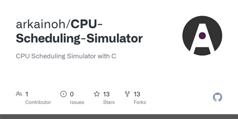 Github Arkainoh Cpu Scheduling Simulator Cpu Scheduling Simulator With C