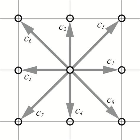 Example Of Lattice Boltzmann Schemes Download Scientific Diagram