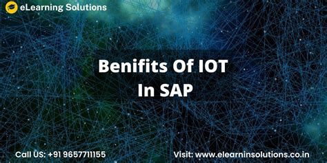 Iot In Sap What Are The Benefits Of Internet Of Things