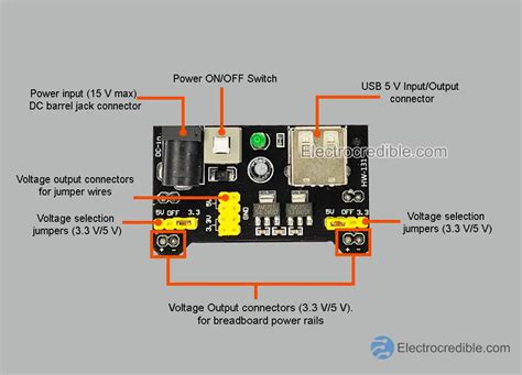 How To Use A Breadboard Power Supply Module Easy Guide With Pictures