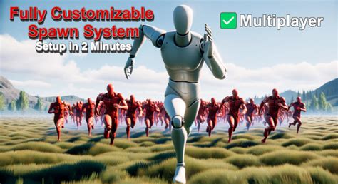 Fully Customizable Enemy Spawn System Multiplayer Support V In Blueprints UE Marketplace