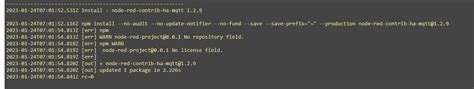 Failed To Install Node Red Contrib Ha Mqtt · Issue 26