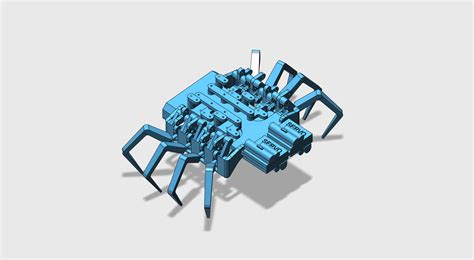 Gallery 8 Legged Spider Robot Hackaday Io
