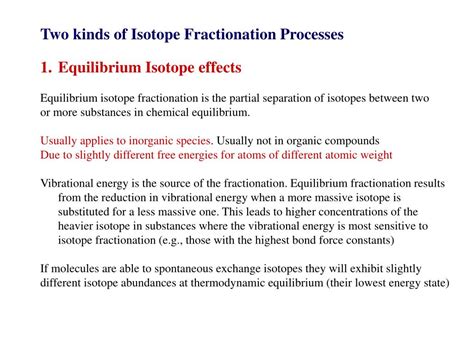 PPT Lecture 11 Stable Isotopes PowerPoint Presentation Free Download ID 373087
