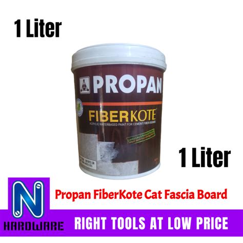 Propan Fiberkote Cat Fascia Fiber Papan Simen 1l 1 Liter Shopee