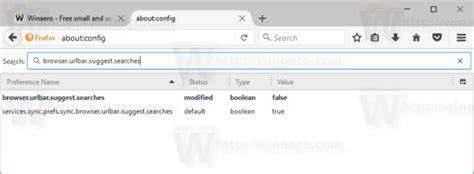How To Disable Address Bar Search Suggestions In Firefox 55