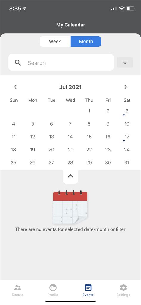 Pack Events Not Displaying In App Scouting Mobile App Scouting Forums