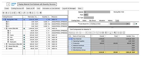 SAP Material Ledger Agilon GmbH