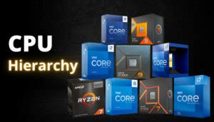 CPU Hierarchy Benchmarks Ranking Performance Compared