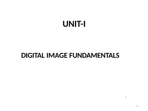 ECE Digital Image Processing And Transformations PPT