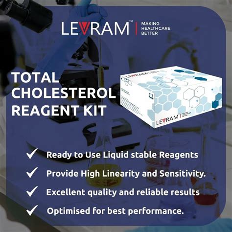 Total Cholesterol Reagents Kit At 600 Kit Diagnostic Test Kit In Silvassa ID 2850168659112