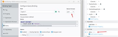 large dataset filtering from custom data ignition inductive