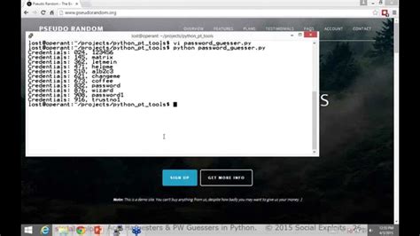 Sans Pen Test Webcast How To Build Account Harvesters And Password