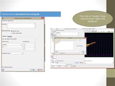 Block Modeling Using Surpac Pptx Databases Computer Software And