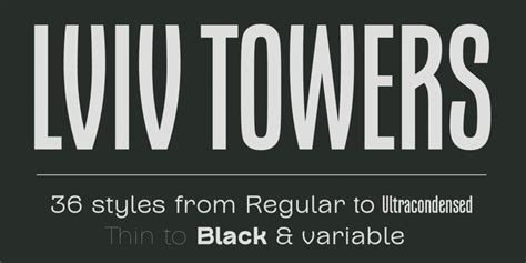 Ukrainian Variable Fonts