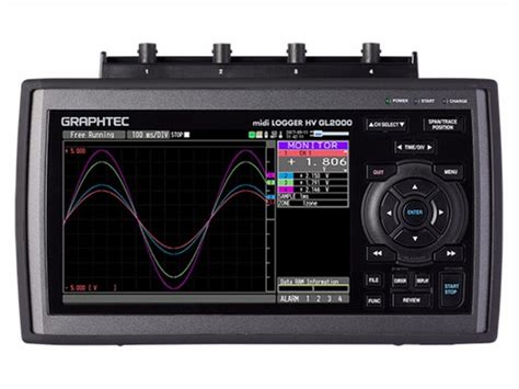 Graphtec Data Logger Gl800 Midi Logger