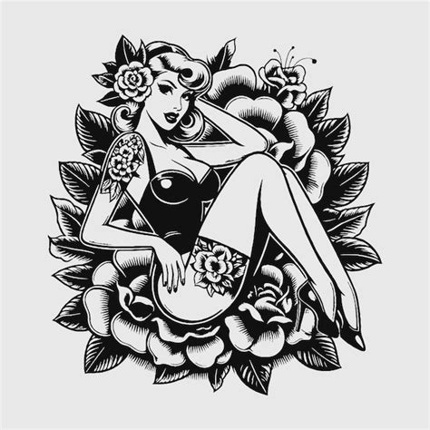 Tatuaje De Pin Up Sexy Kerri Colello Sittenauer Sexy Devil Pinup