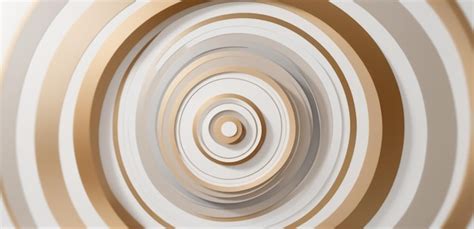 Premium Photo Neumorphic Circles Concentric Abstract Background Stock
