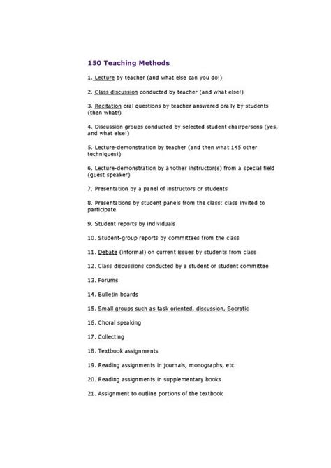 teaching methods pdf 86299 150teachingmethods