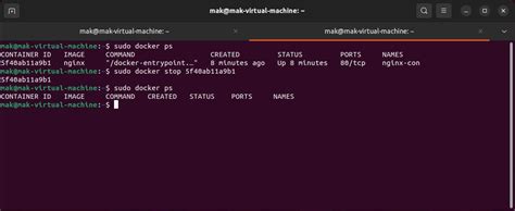 Comment Lister Arrêter Démarrer Un Conteneur Docker
