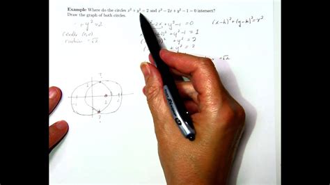 Precalculus Lecture 8 Part 11 Equation Of A Circle Example 3 YouTube