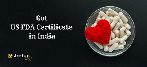 How To Get US FDA Certificate In India