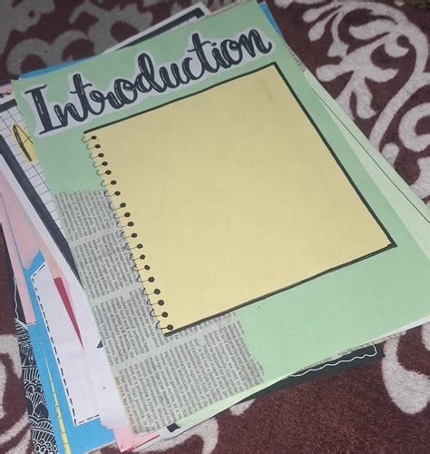 120 Project File Ideas In 2025 Babe Creative Cover Page For Project File Decoration Ideas