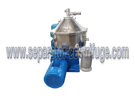 Disk Stack Centrifuge For Vegetable Oil Three Phase Oil Separator