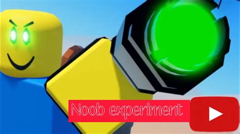Phân Tích Về Noob Experiment Roblox Youtube