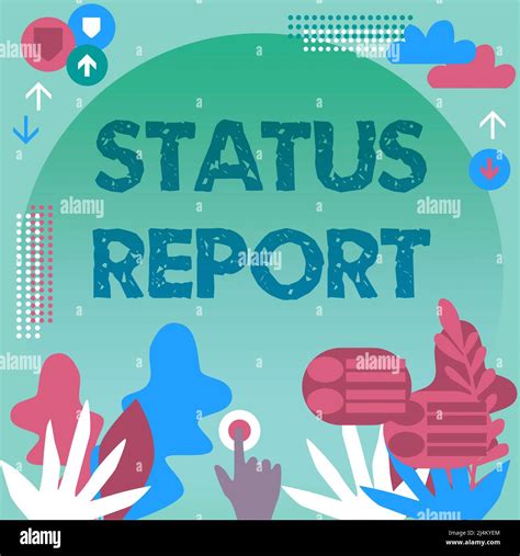 Text Showing Inspiration Status Report Business Approach Update Summary Of Situations As Of A