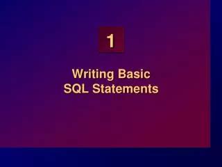 PPT Chapter Basic SQL SELECT Statements PowerPoint Presentation Free Download ID