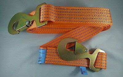 NEW X RECOVERY WINCH TOW TOWING ROPE STRAP STROP M HEAVY DUTY HOOKS RESCUE EBay UK