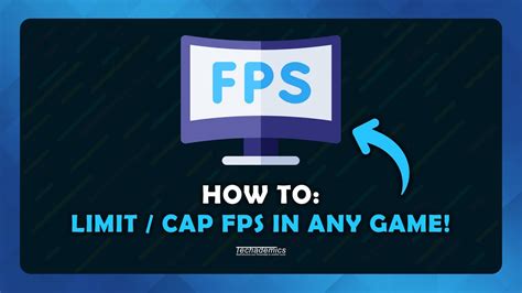 How To Limit FPS In Any Game Tutorial YouTube