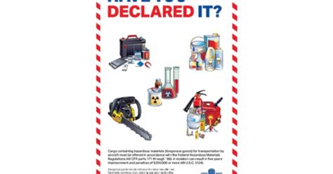 Have You Declared It Counter Display English Poster 2024