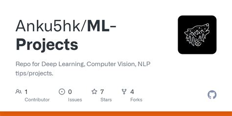 GitHub Anku Hk ML Projects Repo For Deep Learning Computer Vision NLP Tips Projects