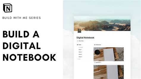 How To Build A Digital Notebook In Notion A Step By Step Guide Fr The Organized Notebook