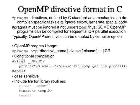 ppt introduction to openmp powerpoint presentation free download